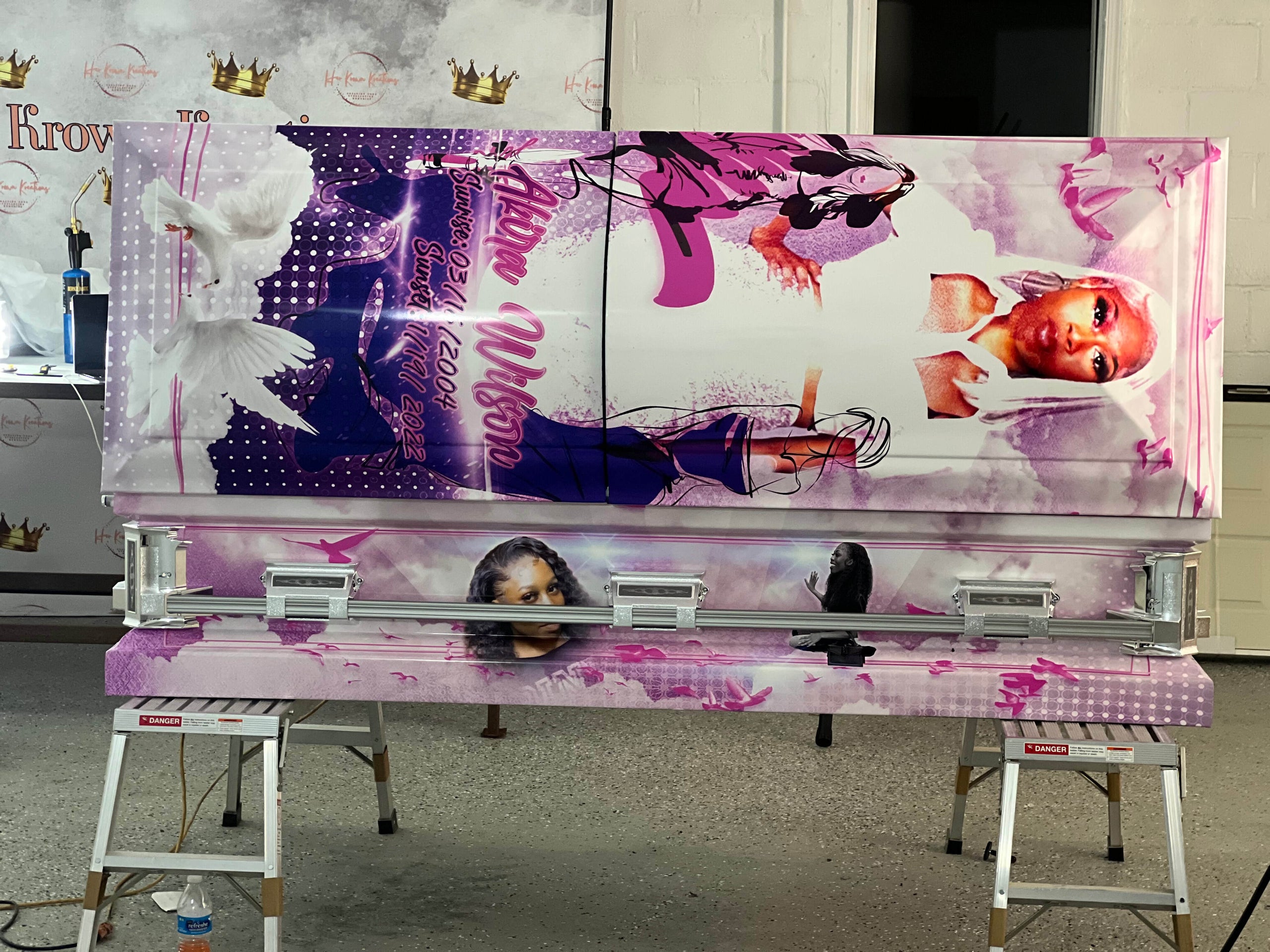 Casket Wrap Design | GQ Designs